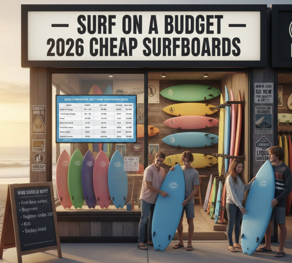 Best Cheap Surfboards (2026 Buyer’s Guide – Tested & Reviewed) | Surf ...